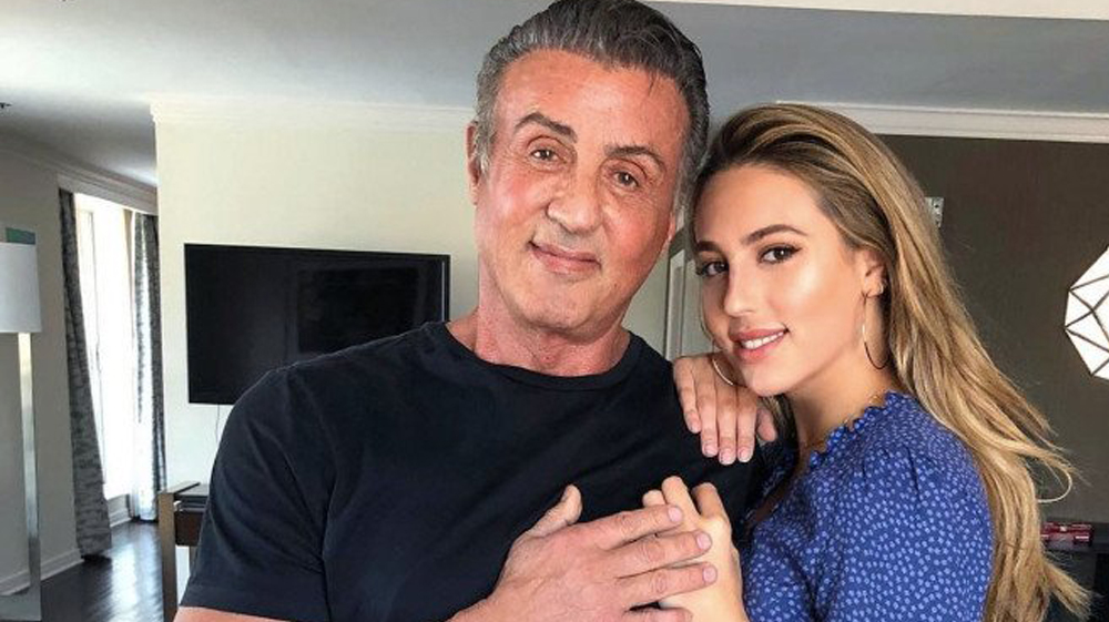 Sylvester Stallone wishes Birthday to his Daughter