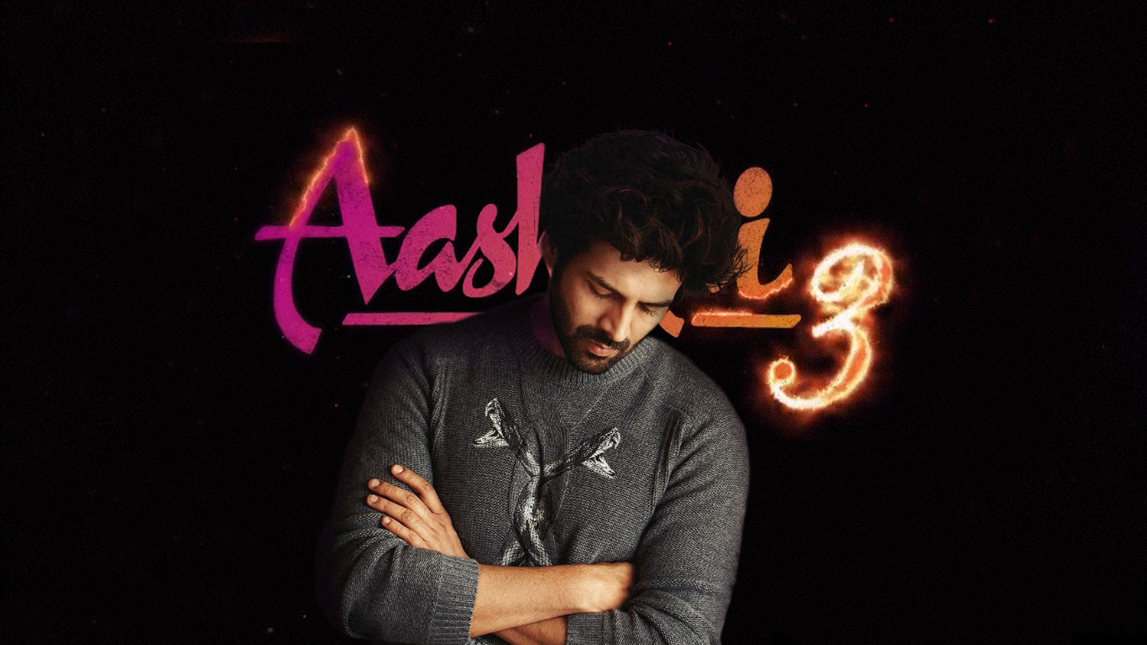 Aashiqui 3 first look with Kartik Aaryan