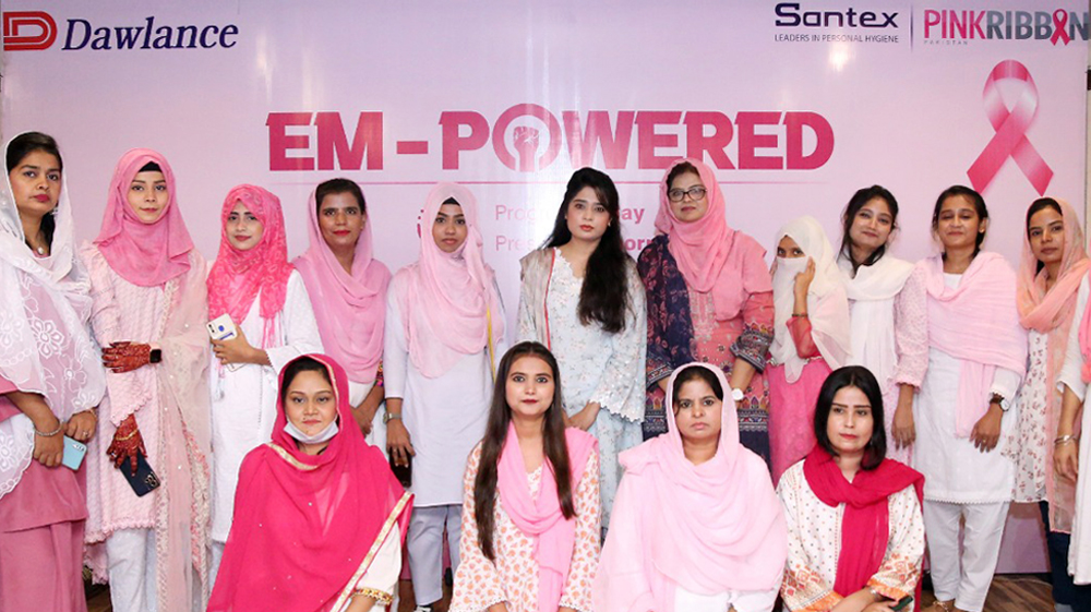 Dawlance's Partnership with Pink Ribbon and Santex