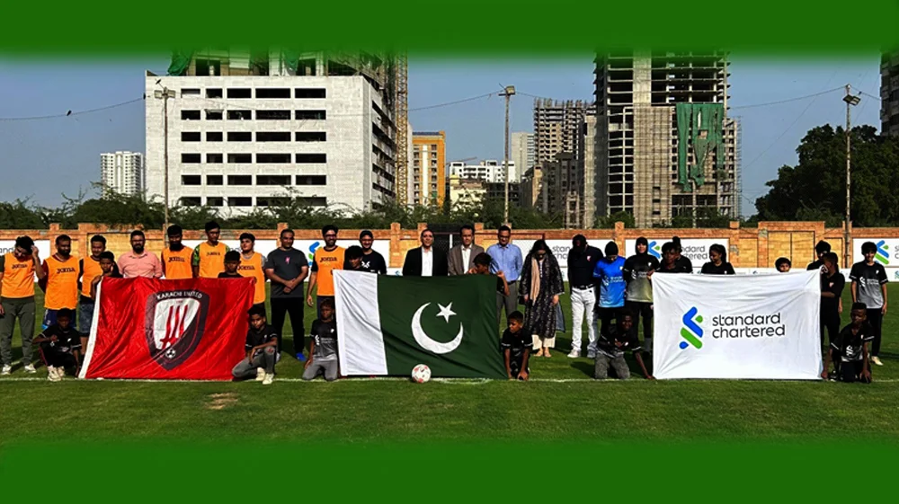 Standard Chartered Promotes Youth Football in Karachi