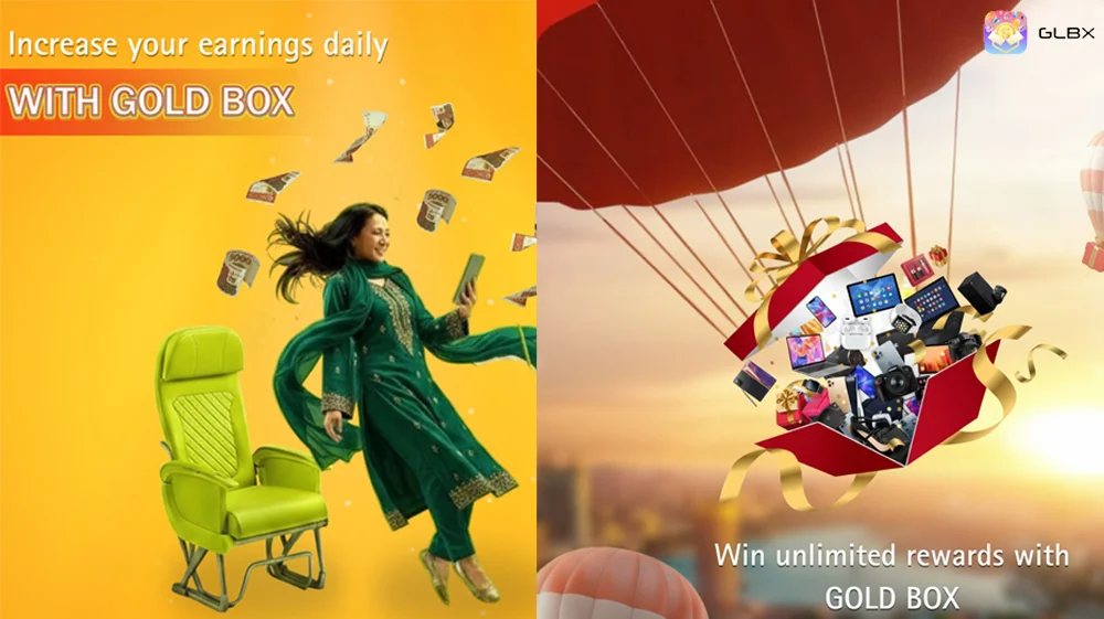 Gold Box blind box e-commerce Pakistan