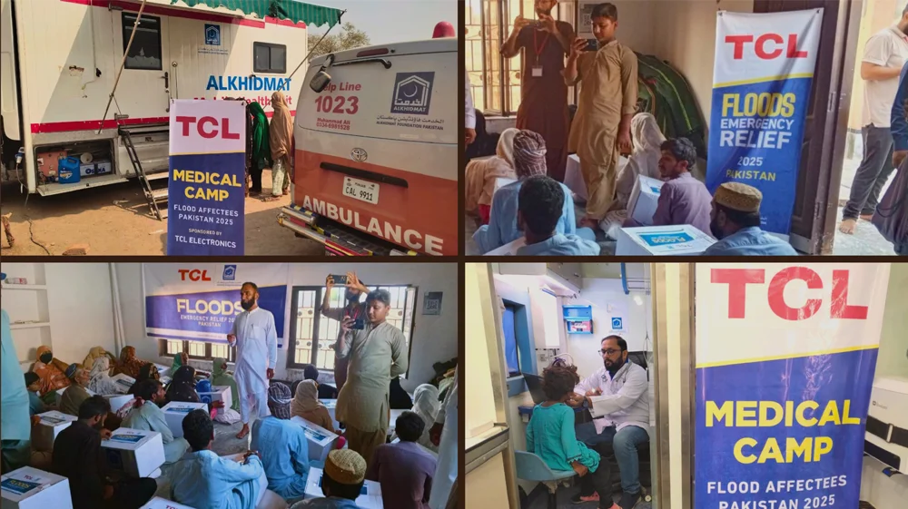 TCL Pakistan Partners with Alkhidmat Foundation